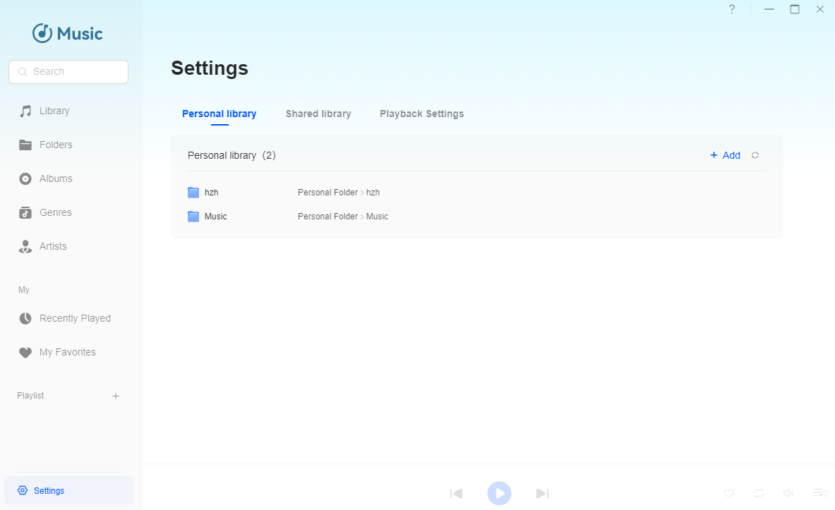 Music Library Settings – Ugreen-US